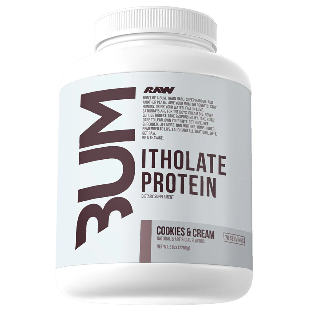 C-Bum Itholate 5lb | Raw Nutrition – Nutrition Faktory