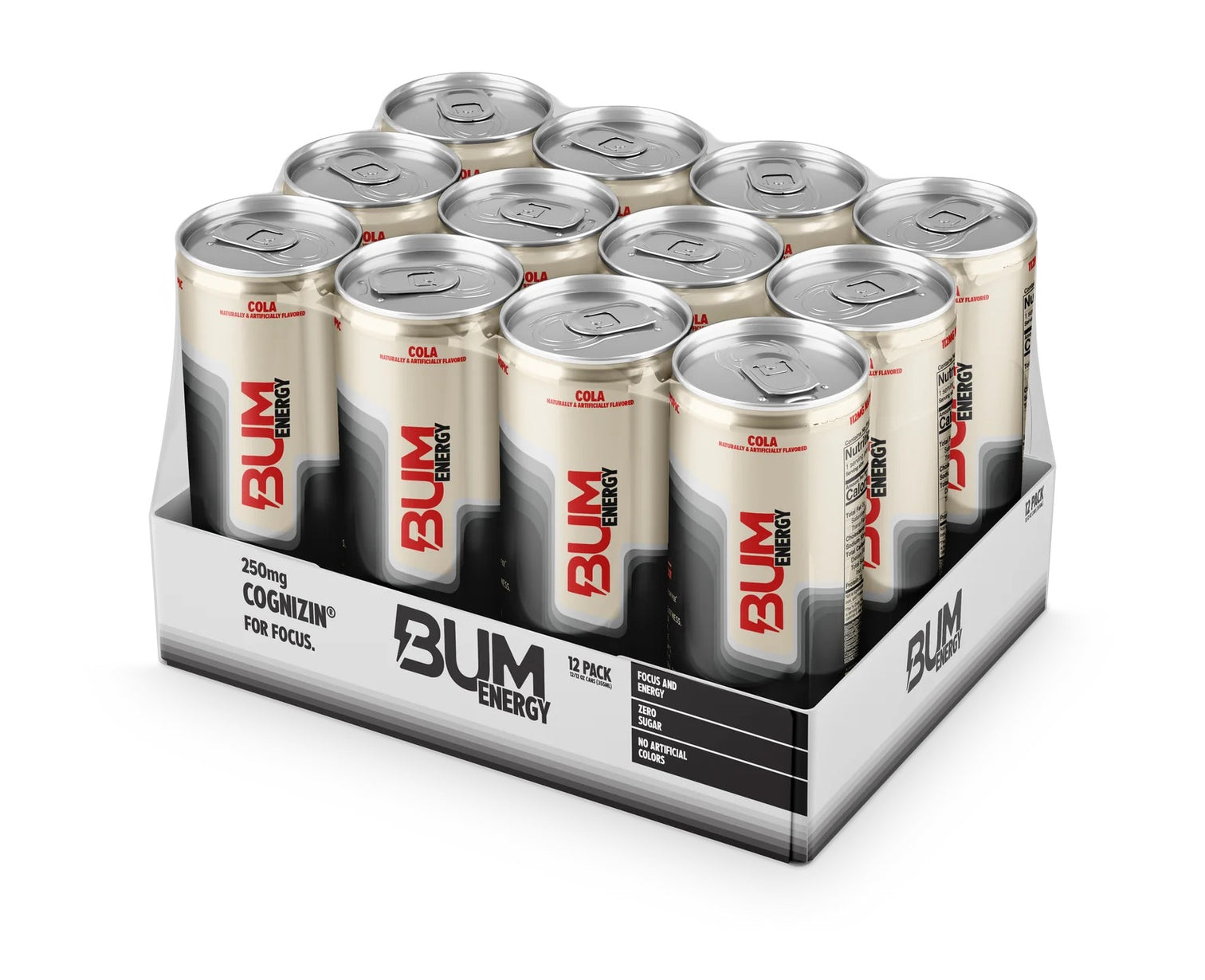 BUM Sugar Free Energy Drink from CBUM and Raw Nutrition – Nutrition Faktory