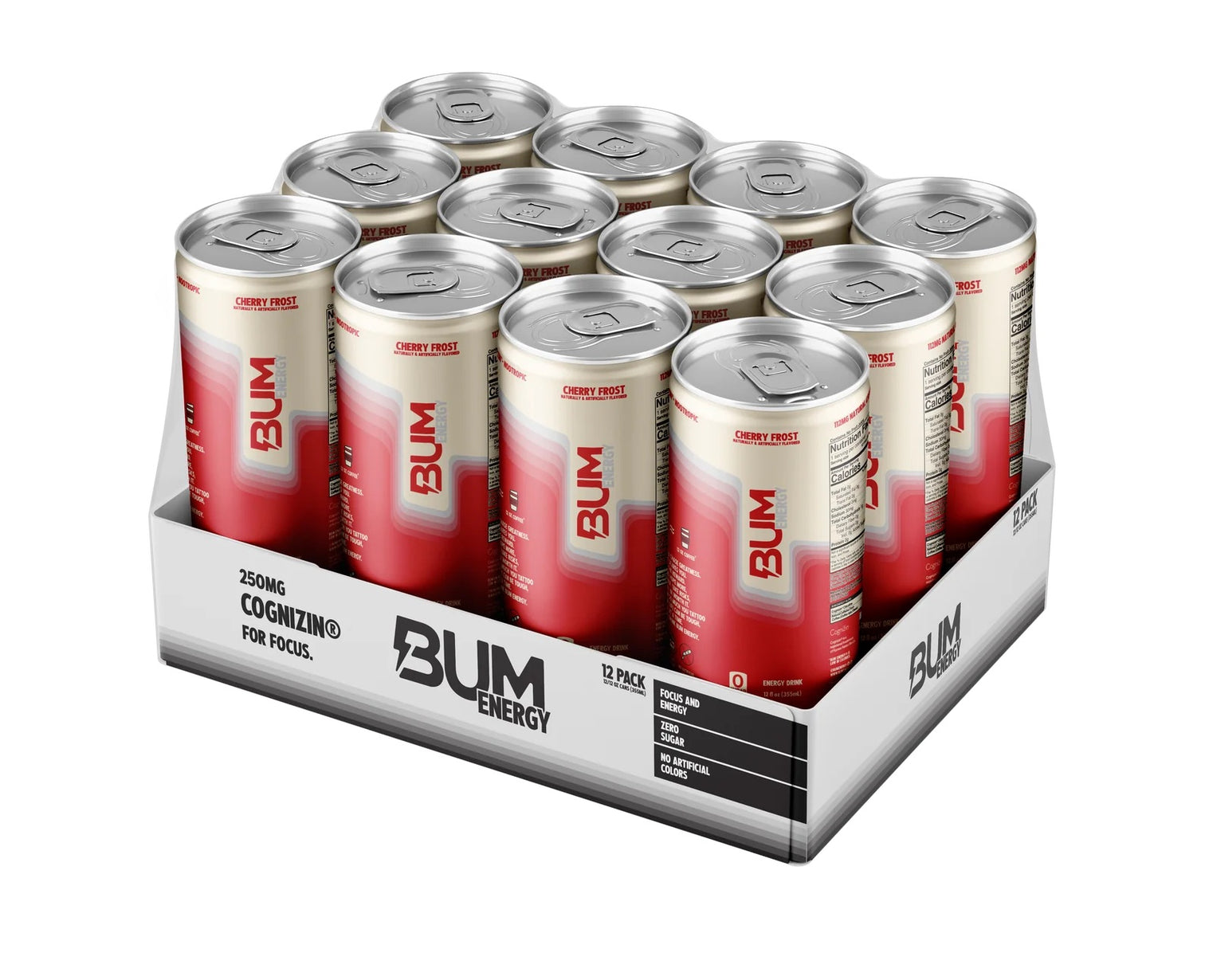 BUM Sugar Free Energy Drink from CBUM and Raw Nutrition – Nutrition Faktory