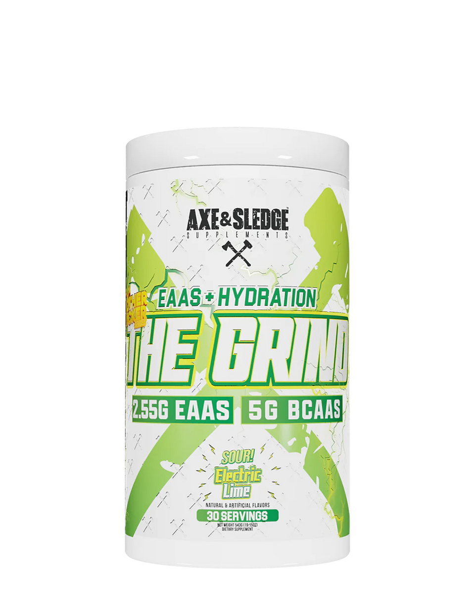 The Grind Amino Powder | Axe & Sledge – Nutrition Faktory