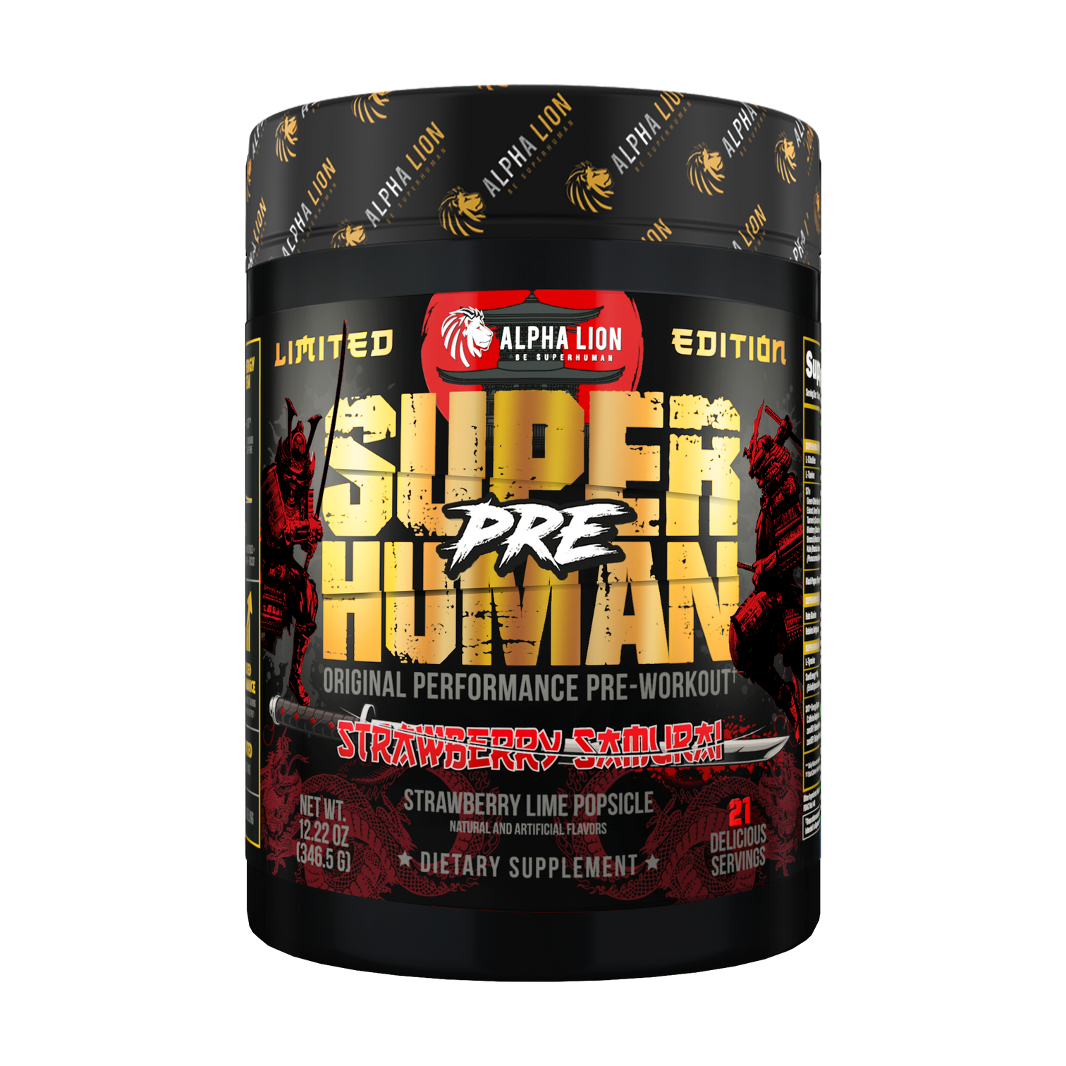 Superhuman Pre-Workout - Alpha Lion Pre Workout - Nutrition Faktory ...